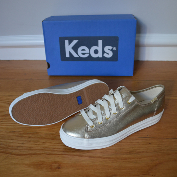 Keds | Shoes | Keds Metallic Sneakers | Poshmark